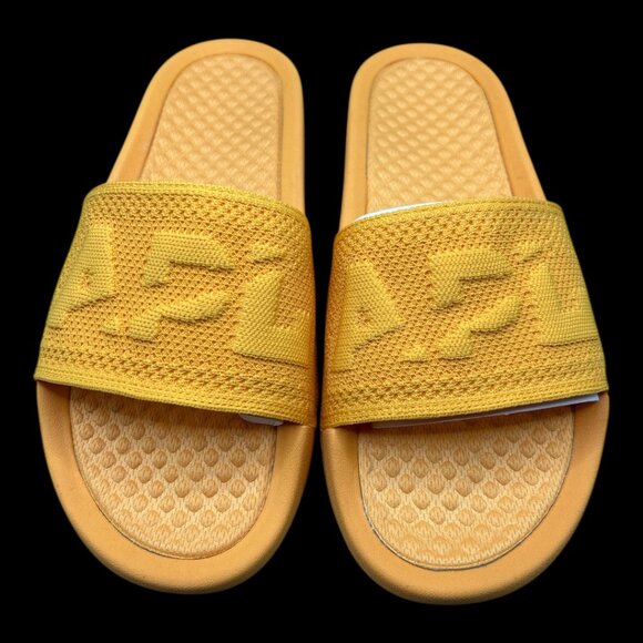 APL | Shoes | Apl Womens Big Logo Techloom Slide Mango Size New In Box ...